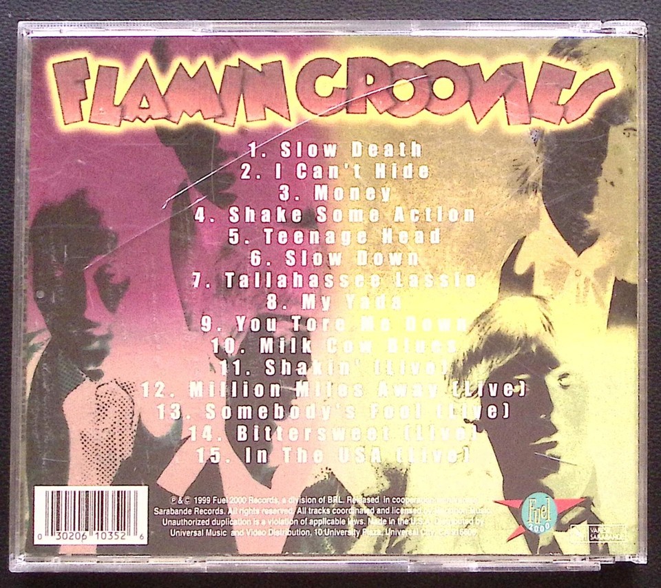 FLAMIN' GROOVIES ABSOLUTELY THE BEST FUEL 2000 CD 2127 30206103526 | eBay