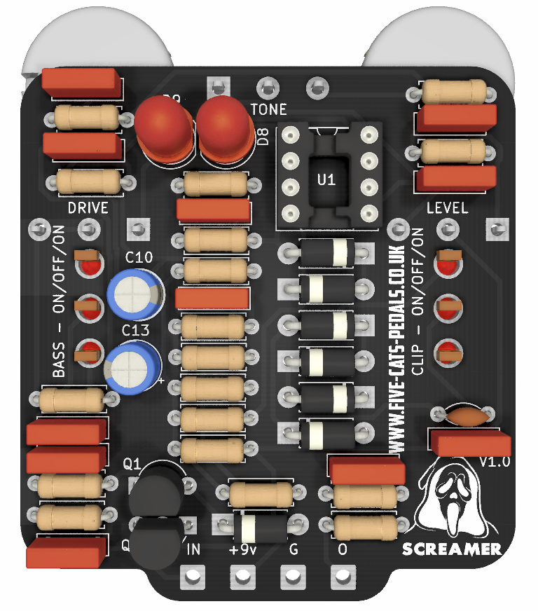 Ibanez Tube Screamer Schematic Ibanez TS9DX Turbo Tube Screamer