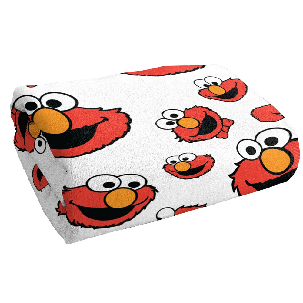 Sesame Street Elmo Face Pattern Officially Licensed Beach Towel 30"x60 ...