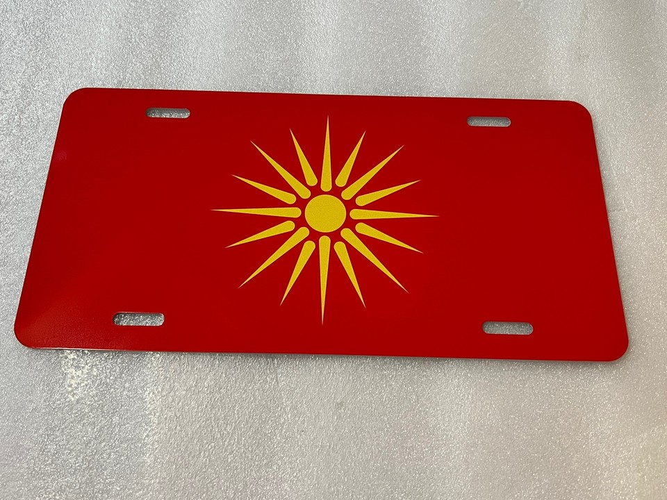 Ancient Macedonia Alexander The Great Symbol License Plate Aluminum | eBay