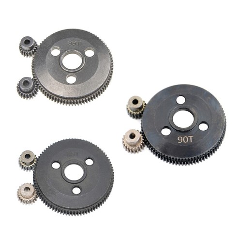 Differential Gear Set Clutch 86T 90T Spur Gear and 21T/19T Pinions Gear ...