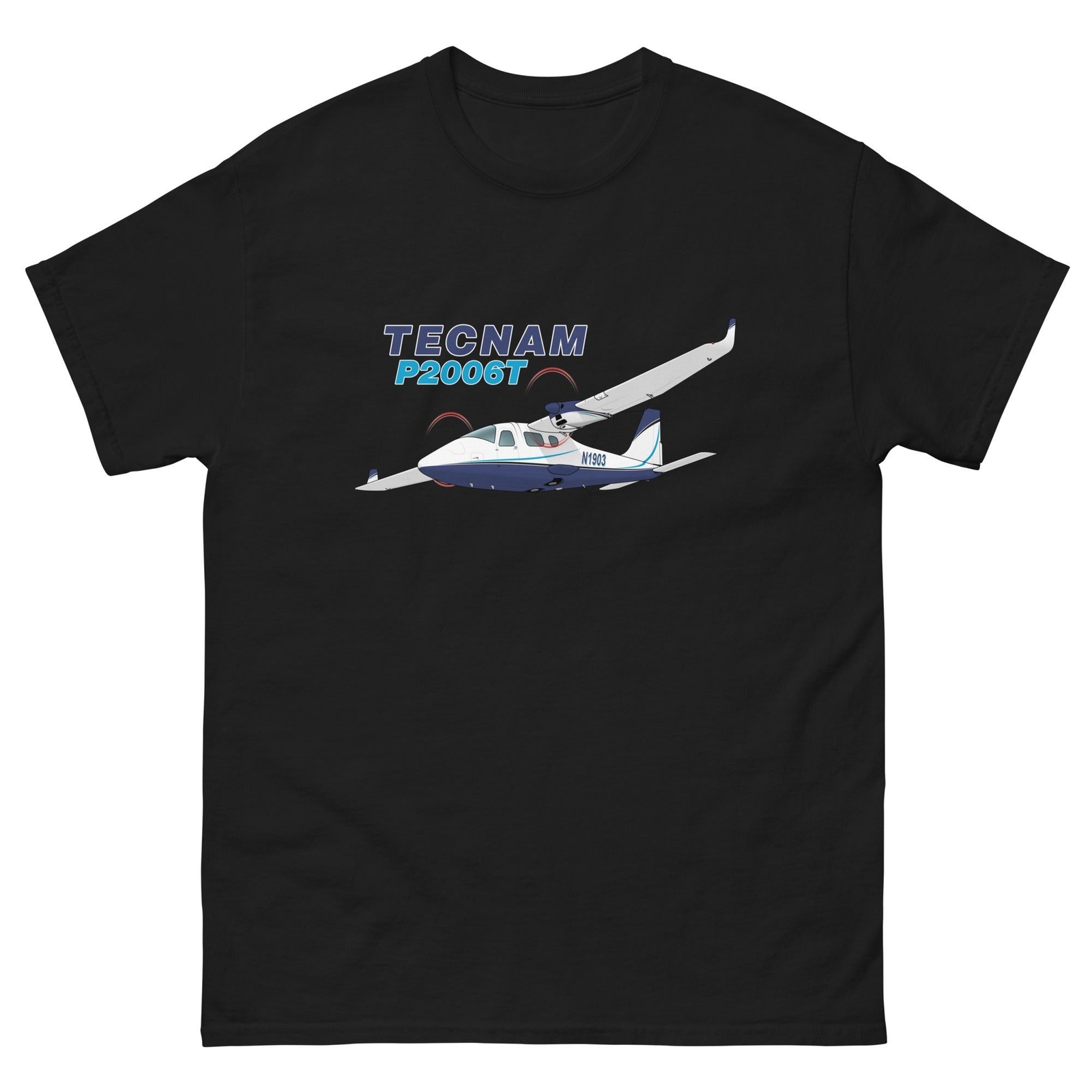 Flyboy Toys Tecnam P2006T Airplane T-shirt- Personalized with N# | eBay