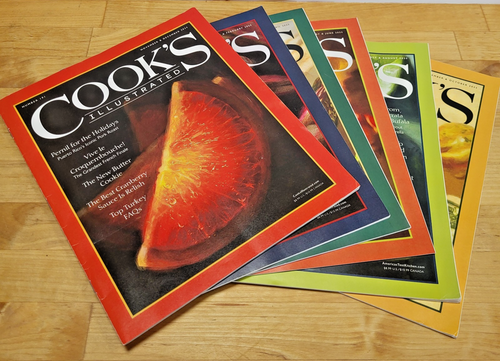 Cook's Illustrated Magazine Issues 191-196 Nov/Dec 2024-Sept/Oct 2025 | eBay