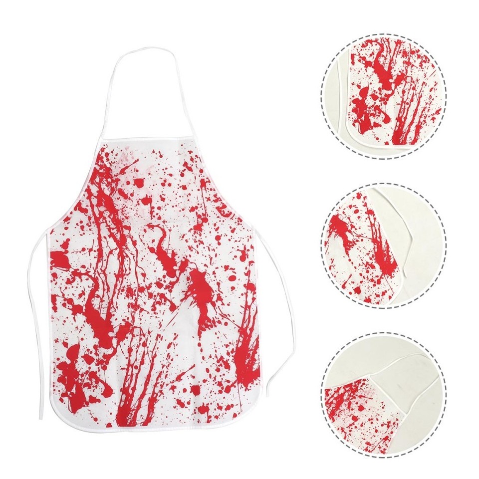 Chef Outfit Halloween Costumes Funny Butcher Apron Cosplay Aprons | eBay UK