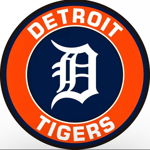 Detroit Tigers Circle Logo - Die Cut All Weather Vinyl Decal MLB ...