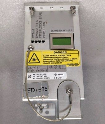 ASML RED/635 Mat:4022.651.53391 | eBay