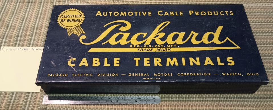 GM Electrical Parts Shop Box PACKARD CABLE TERMINALS GENERAL MOTORS | eBay