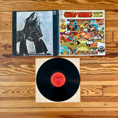 Big Brother & The Holding Company: Cheap Thrills LP Vinyl US 1970 ...