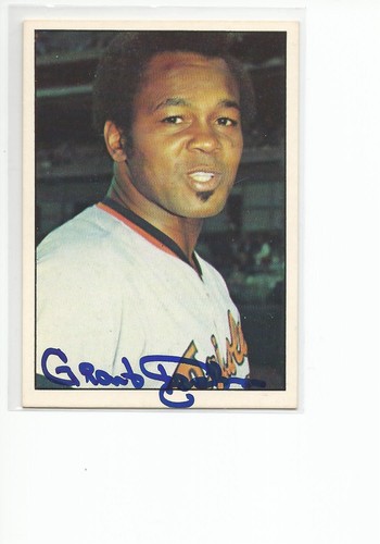 GRANT JACKSON Autographed Signed 1976 SSPC Baseball card Baltimore ...