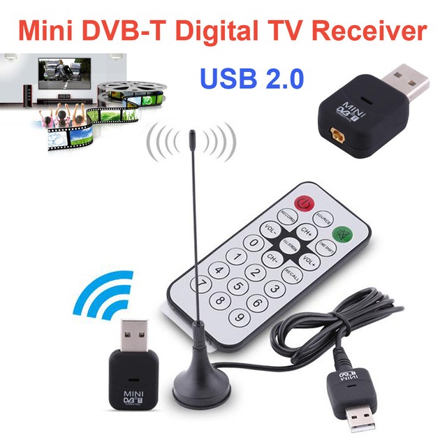 Portable Digital Usb2.0 TV Stick Card USB Dvb-t Tuner Receiver for ...