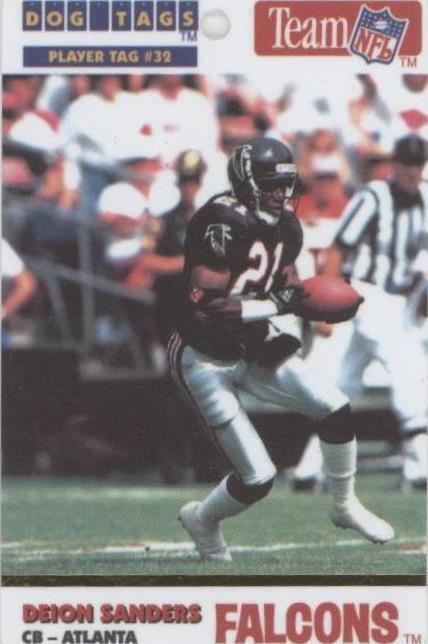 1992 Dog Tags - Deion Sanders #32 for sale online | eBay