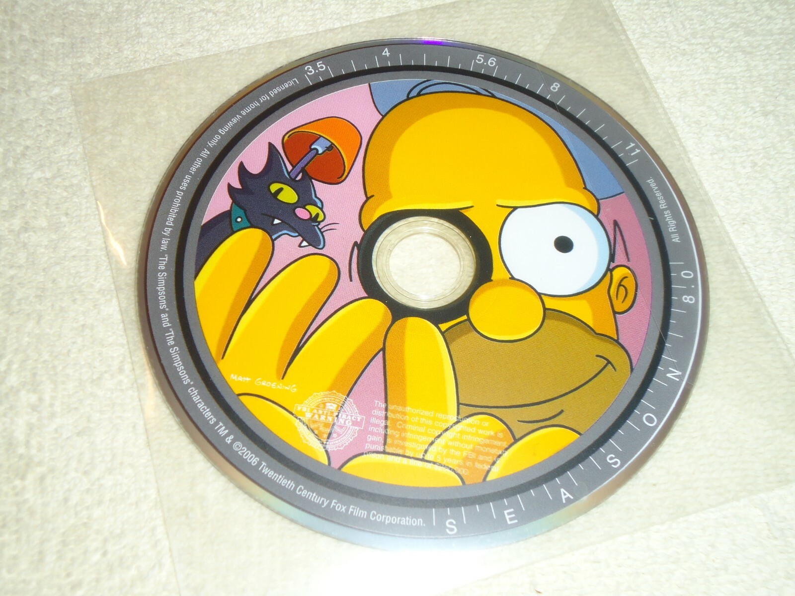 Simpsons frisbees. Lot of 2 s6 - munimoro.gob.pe