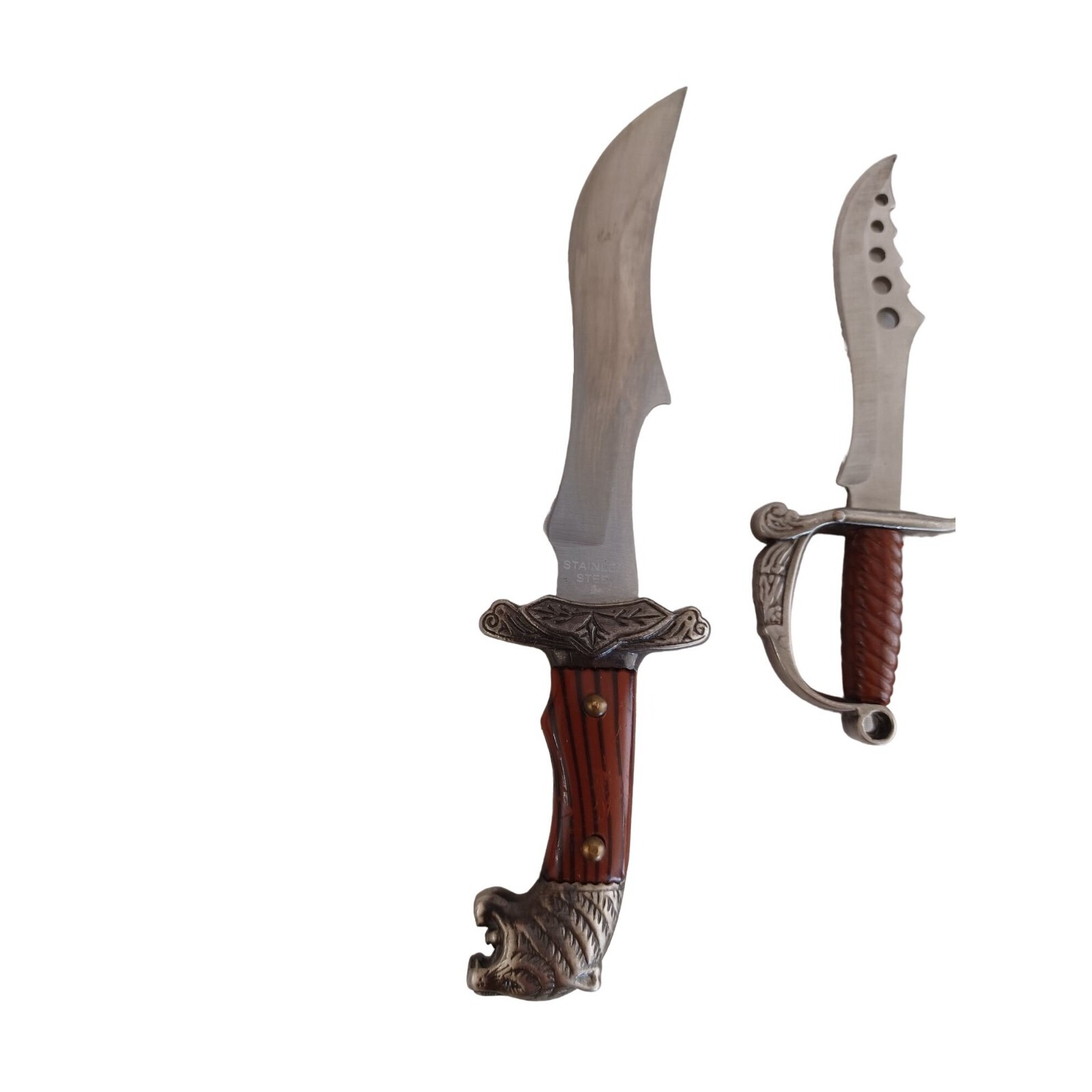 Lot of 4 Miniature Knives Dagger Swords Letter Openers Mini Sabres 3.75 ...