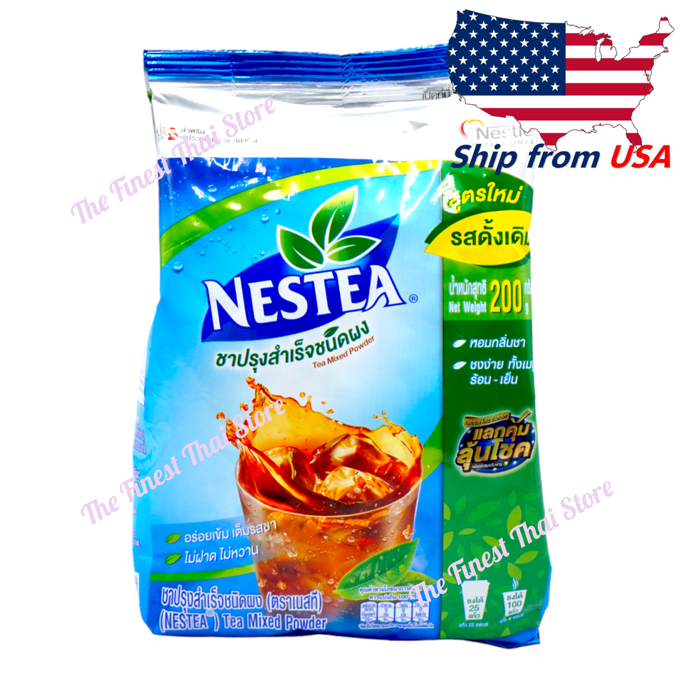 Nestea Unsweetened Instant Tea Drink Powder New Big Size 200g , Ship ...