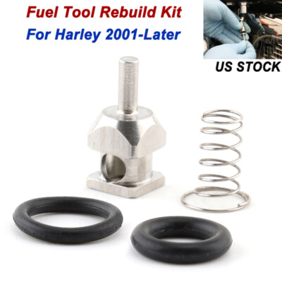For Harley 2001+ Fuel Tool Line Check Valve Quick Disconnect Leak ...