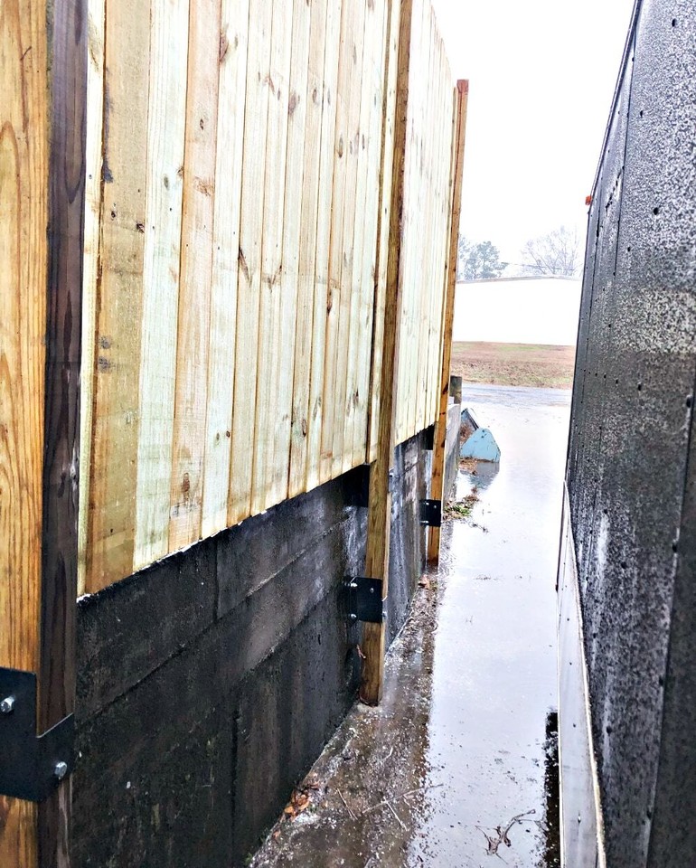 PostHugger™ 2Pc Wall Hugger™ Rail/Post/Fence Mount Brackets For 4x4 or ...