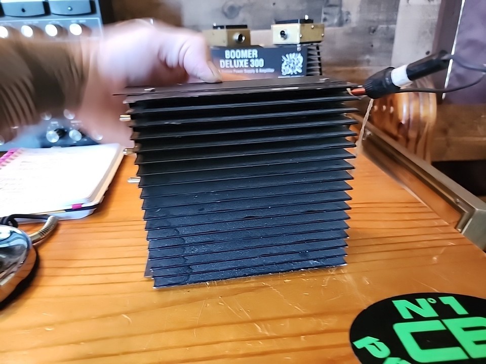 Vintage Marko 100F 10 to 40 Meter Linear Amplifier 2x Motorola MRF454 ...