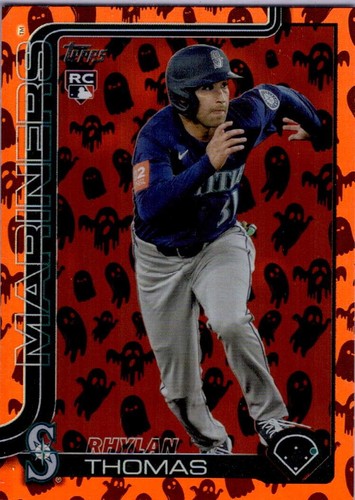 2025 Topps Update Series - Rhylan Thomas #US196 Ghost Foil (RC) for ...