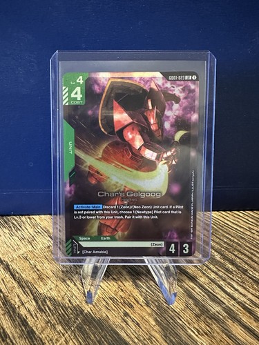Gundam Card Game Newtype Rising Char’s Gelgoog GD01-023 LR | eBay