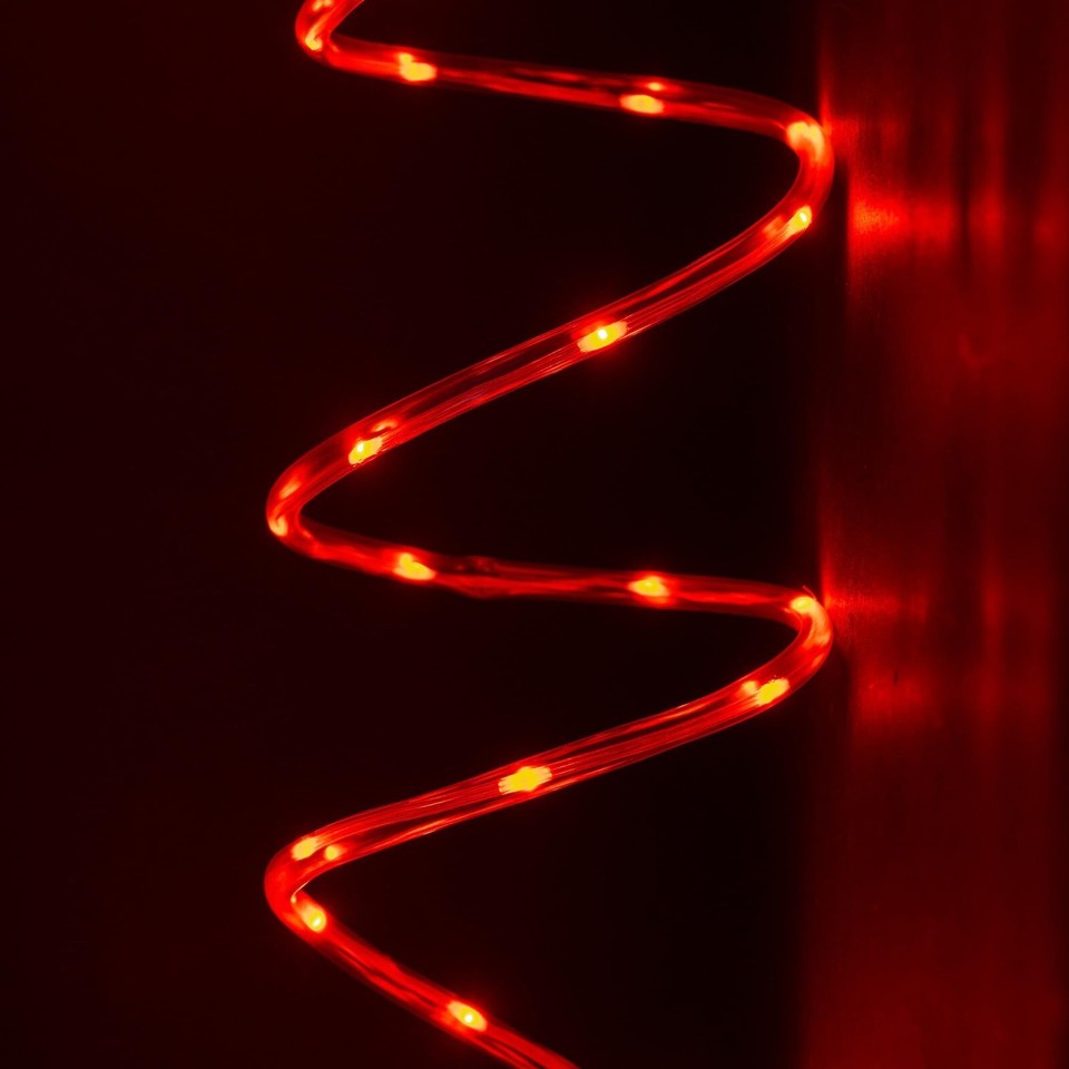 8-Mode LED Rope Light Outdoor Waterproof Lighting 10' 20' 25' 50' 100 ...