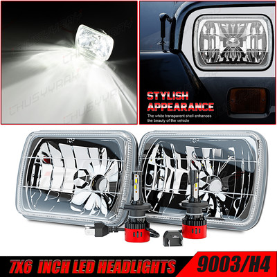 For Mack CH SFA MS300P CH600 CS200P LED Headlight Sealed Beam H6054 7X6 ...