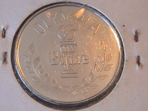 GAME TOKEN Chinese Olympia Game Amusement Only China Olympics Token | eBay