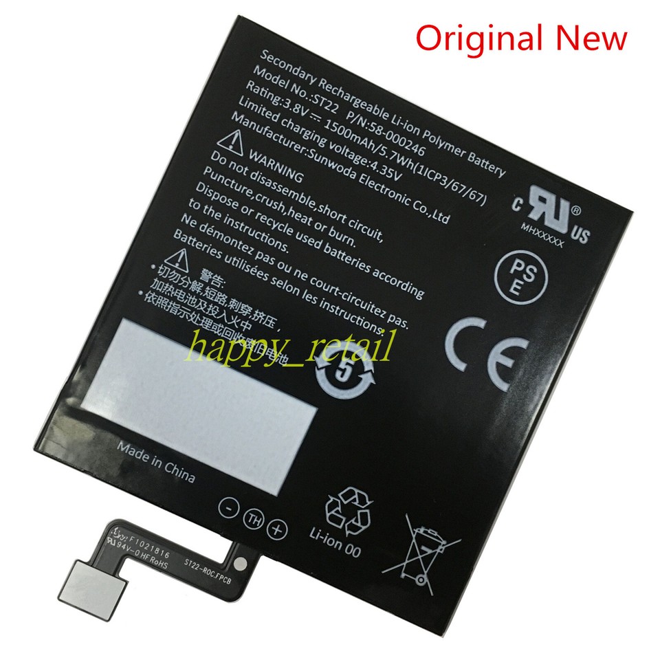 Original Battery ST22 For Amazon Kindle Paperwhite 10th Generation ...