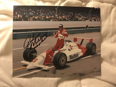 Rick Mears Signed Indy 500 Indianapolis 8 X 10 Photo Autographed 1991 ...