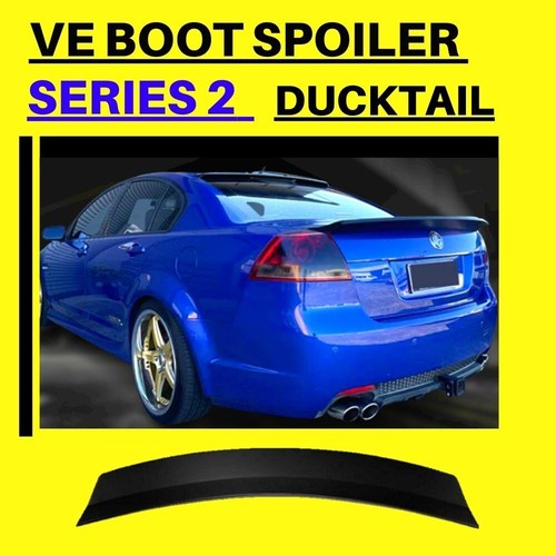 VE SERIES 2 (10-13) Boot Spoiler For Holden Commodore Ducktail Rear ...