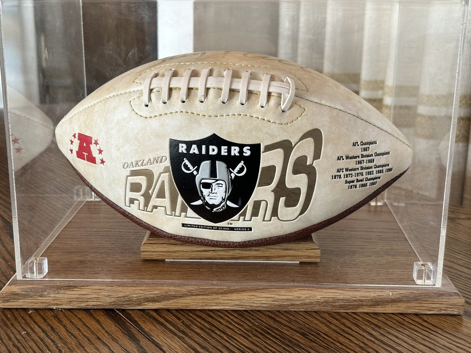 JERRY RICE signed Football Ball Raiders Limited Edition | eBay