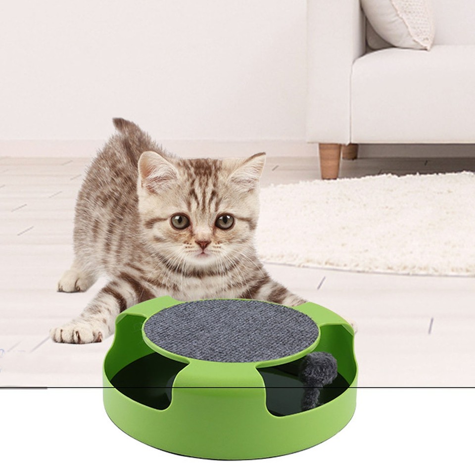 (Without Color Box)Generic Cats Mouse Moving Catch Toy Low Noise ...