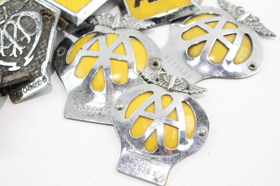 Car Grille Badge Automobilia Collectables Inc AA Enamel | eBay UK