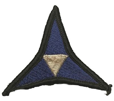 US Army Patch 3rd Corps Embroidered Military Badge Insignia Green Edge ...