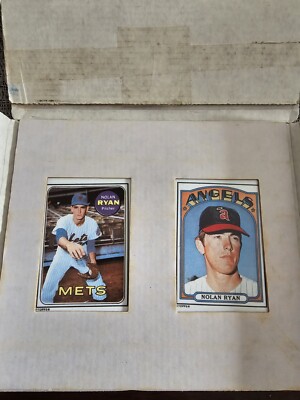Hamilton NOLAN RYAN Collector Edition Limited Cards w COAs #533 & 595 ...