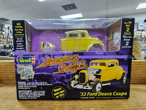 Revell Metal Body American Graffiti '32 Ford Deuce Coupe Skill 2 Model ...