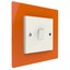 Light Switch Surround Plastic Plug Socket Finger Hygienic Plate Single ...