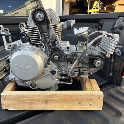 DUCATI SUPERSPORT 800 COMPLETE ENGINE MOTOR 4986 miles VIDEO GUARANTEE ...