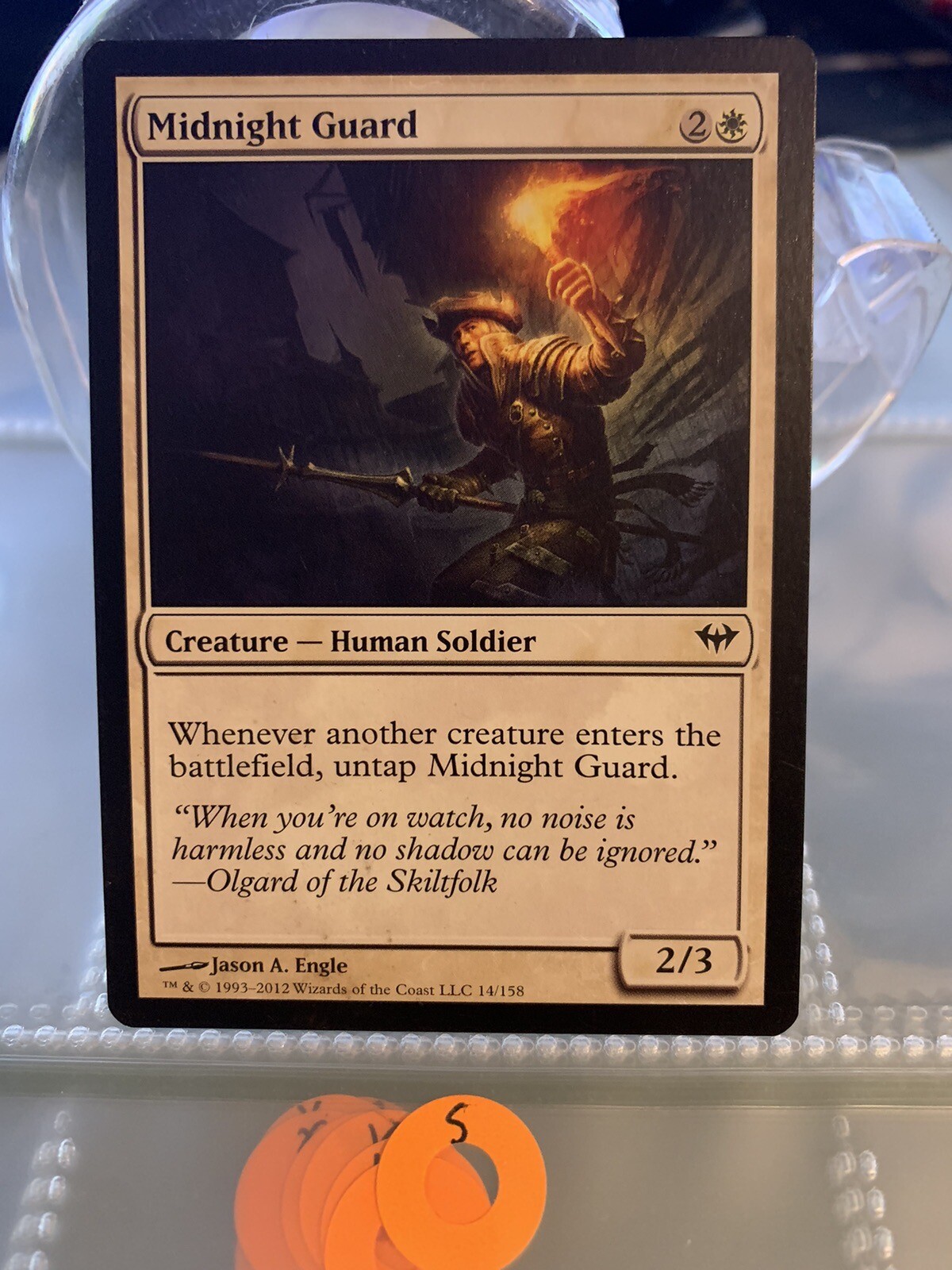MTG Midnight Guard Dark Ascension 14/158 Regular Common for sale online ...