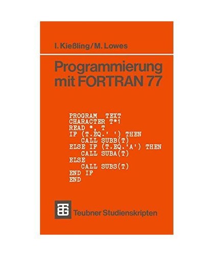 Programmierung mit FORTRAN 77, Martin Lowes 9783519300892 | eBay