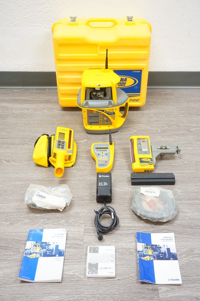 Spectra Precision Trimble GL722 Laser RC703 CR600 DR400 Digi Rod, New ...
