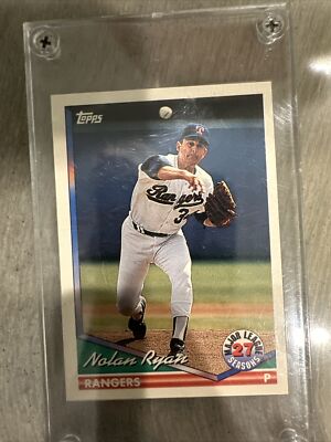 MINT CONDITION 1994 Topps - #34 Nolan Ryan | eBay