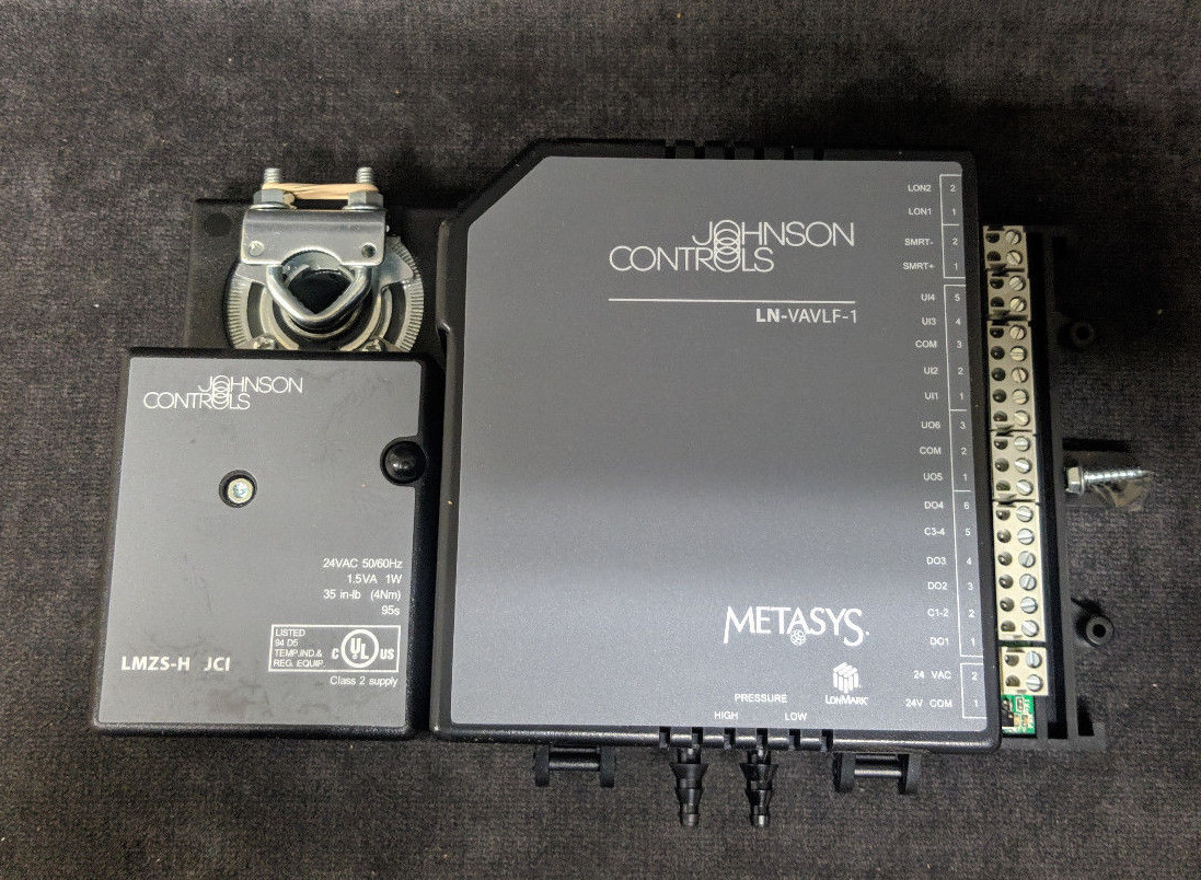 Johnson Controls VAV VVT Controller Metasys Ln-vavlf-1 24 Vac/dc 50/60 ...