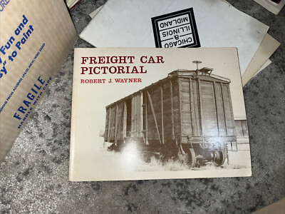 Used, Illustrated Paperback Book-Freight Car Pictorial by Robert J ...