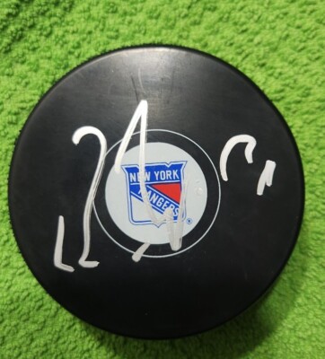 Alex Wennberg Signed Autographed New York Rangers Logo Puck | eBay