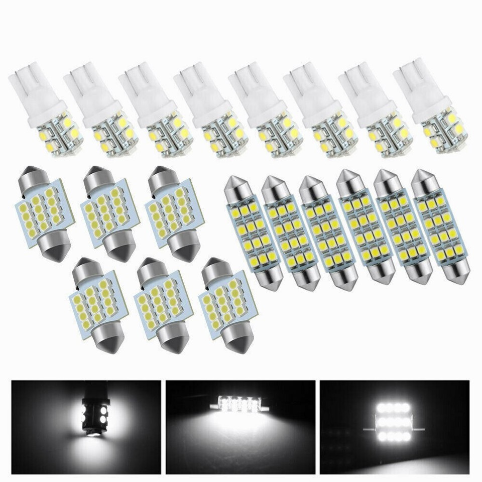 Subaru LED Upgrade Kit-20pcs Interior Lights for Dome/Trunk/Plate (Easy ...