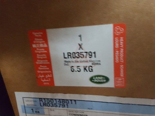 2014 2015 2016 2017 LAND ROVER RANGE SPORT CONDENSER LR035791 OEM | eBay UK