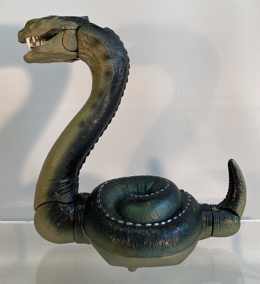 Vintage Harry Potter Chamber Of Secrets Basilisk 9” Figure 2002 Giant ...