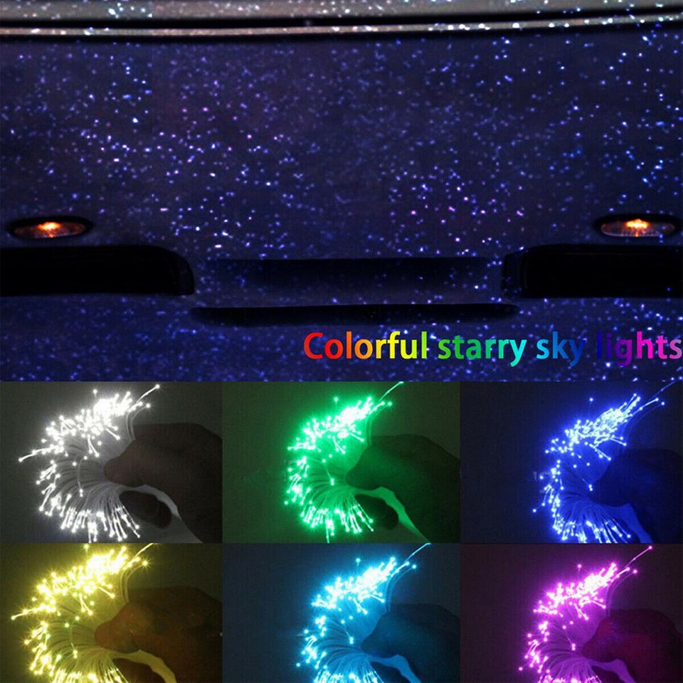 1000pcs Home Car Headliner Star Light kit Roof Twinkle Ceiling Light ...