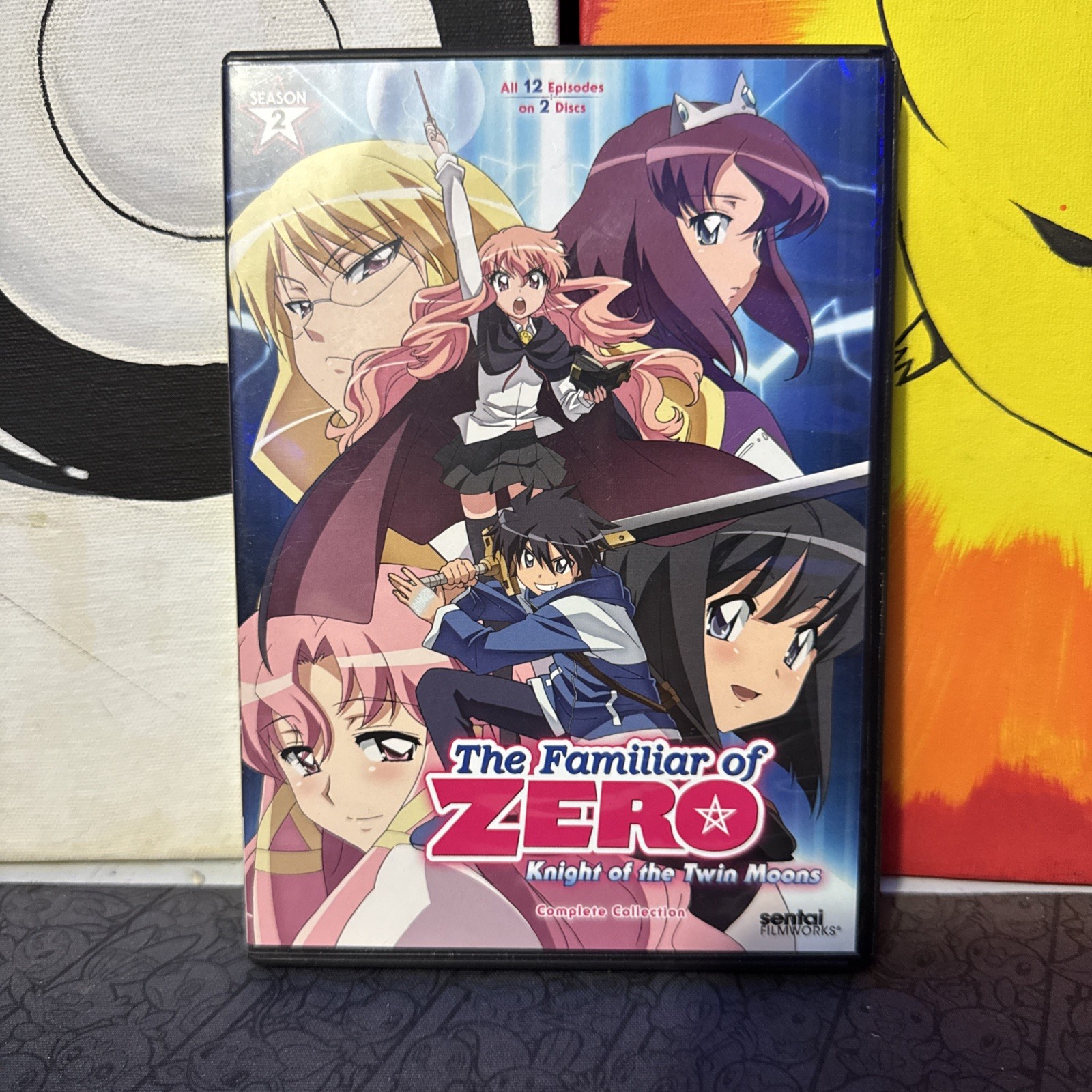 Familiar of Zero: Knight of the Twin Moons Complete Series Season 2 DVD ...