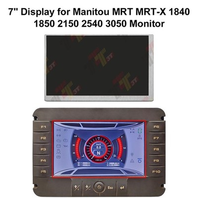 7" Display for Manitou MRT MRT-X 1840 1850 2150 2540 3050 Monitor ...